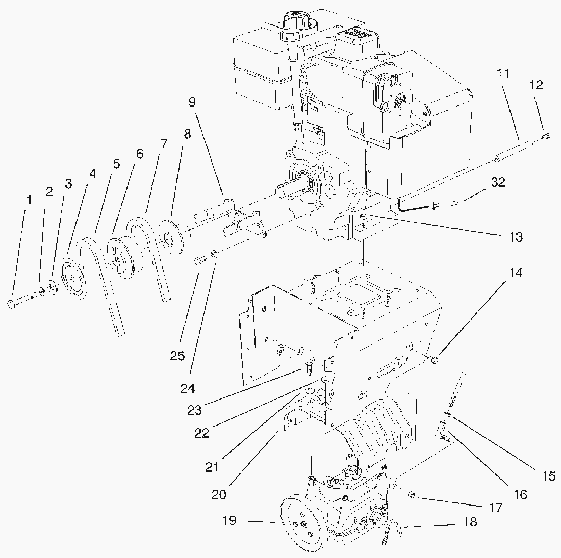 Ersatzteillisten für Toro Roth / TORO Motor & Getriebe Antrieb ...